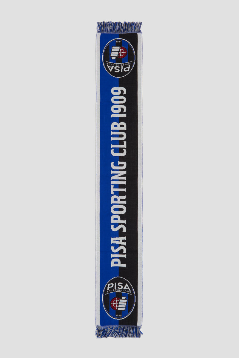Pisa SC Sciarpa Jacquard - Bianca – Pisa Sporting Club Official Store